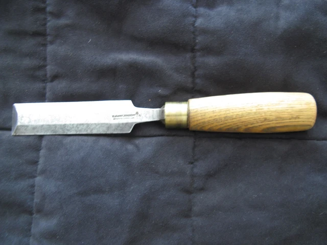 VINTAGE W MARPLES and Sons 1" Chisel Bevel Edge Cloverleaf Logo $30.00 ...