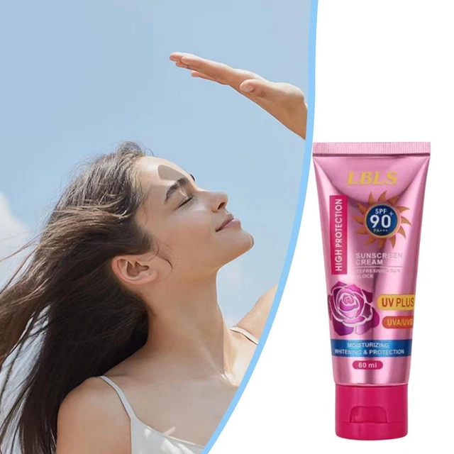 60ML SUNSCREEN CREAM SPF 90+ PA+++ High Protection Facial Sunblock £4. ...