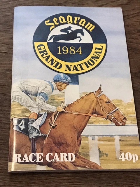 AINTREE GRAND NATIONAL 1984 Racecard Programme - Hallo Dandy Rare ...