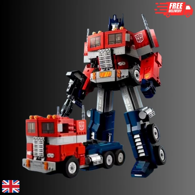 *NEW* ICONS 10302 Transformers Optimus Prime Building Block Optimus Set ...