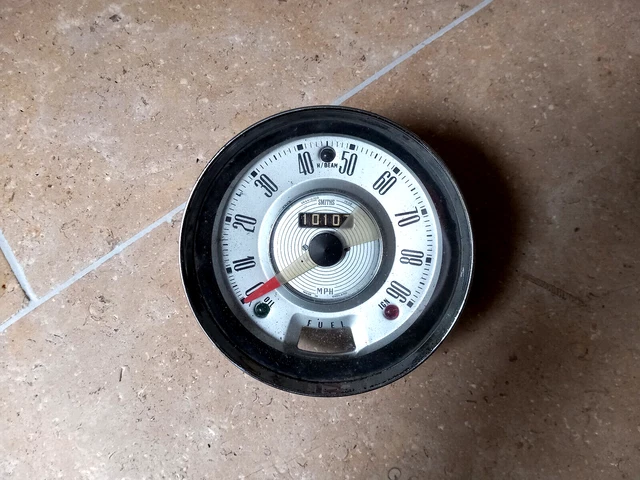 CLASSIC MINI BMC Silver Faced Smiths Speedo Speedometer Mk1 1959 Rare ...