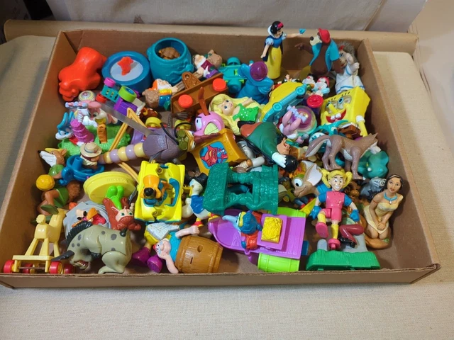 VINTAGE HUGE VINTAGE Fast Food Toys McDonalds Burger King, Others 6 ...