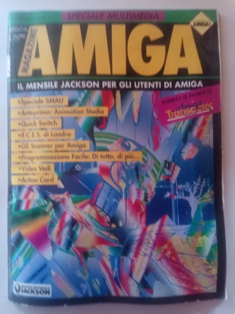 RIVISTA AMIGA MAGAZINE Anno 3 N. 18 DICEMBRE 1990 EUR 8,00 - PicClick IT