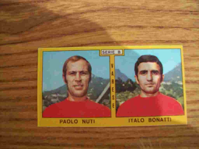 FIGURINE CALCIATORI PANINI 1969/70 Varese Paolo Nuti ( A 1 ) EUR 5,00 ...
