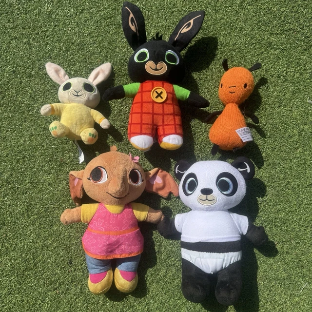 CBEEBIES BING SOFT Toy Bundle Bing Flop Sula Pando Charlie £29.99 ...