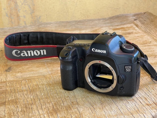CANON EOS 5D 12.8MP DSLR digital Camera Body (5d Mk1 Mark 1 Classic ...