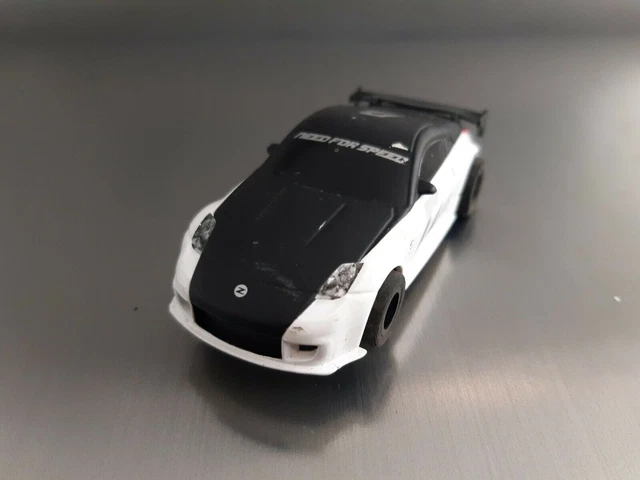MICRO SCALEXTRIC CAR Nissan 350z Need for Speed working 1:64 Free ...