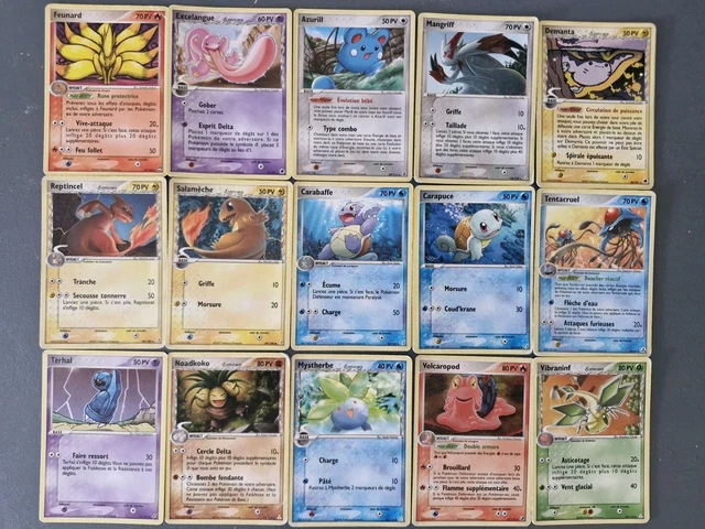LOT CARTE POKEMON Bloc ex ( 69 Cartes) EUR 2,00 - PicClick FR