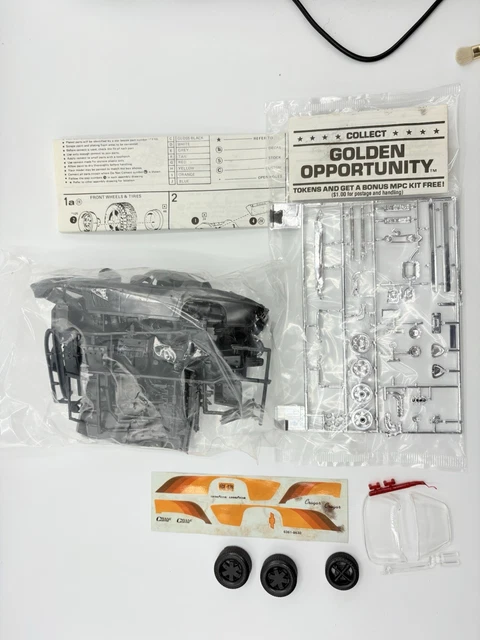 VINTAGE 1984 MPC Model Kit - Night Stalker Corvette Stingray - Halb Neu ...