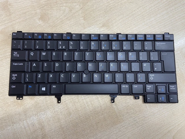 ORIGINALE DELL LATITUDE E6440 Laptop Layout UK Qwerty Tastiera 0YW6W9 ...