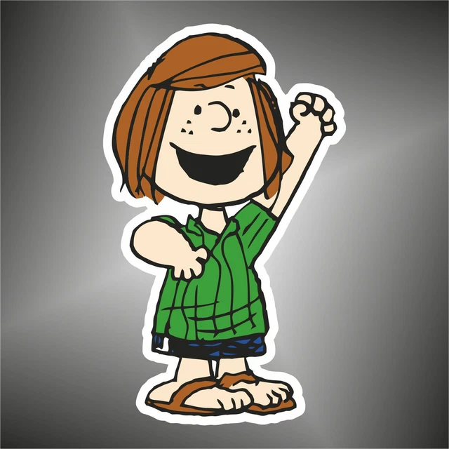 AUFKLEBER PEPPERMINT PATTY Cartoon decal Sticker autocollant EUR 2,00 ...