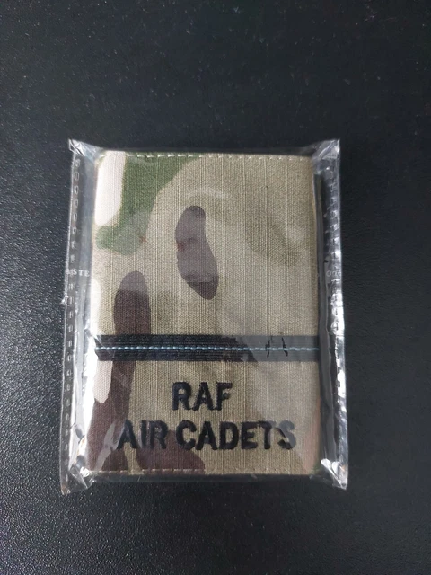 RAF AIR CADETS Officers Rank Slides, Pilot Officer, No 3 Dress (MTP) £4 ...