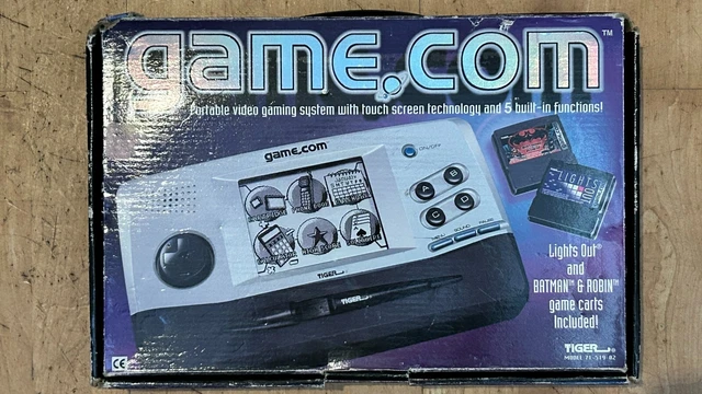 TIGER GAME.COM HANDHELD System complete and Boxed £129.99 - PicClick UK
