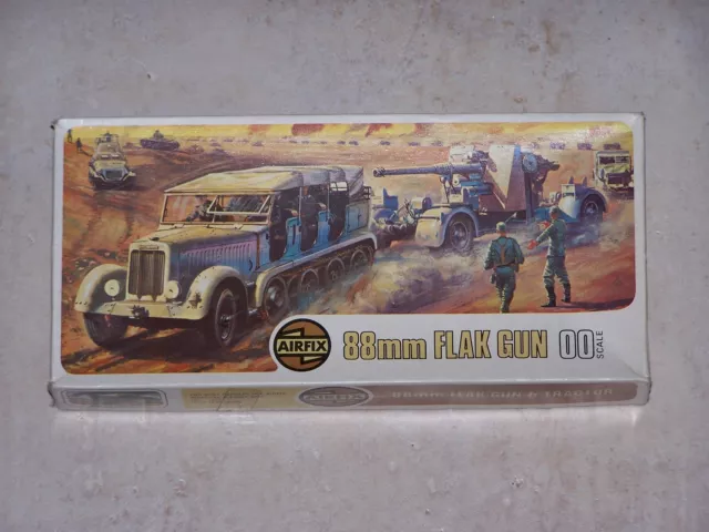 Airfix 1 76Ème Ho 00 88mm Flak Gun And Tractor Eur 14 99 Picclick Fr