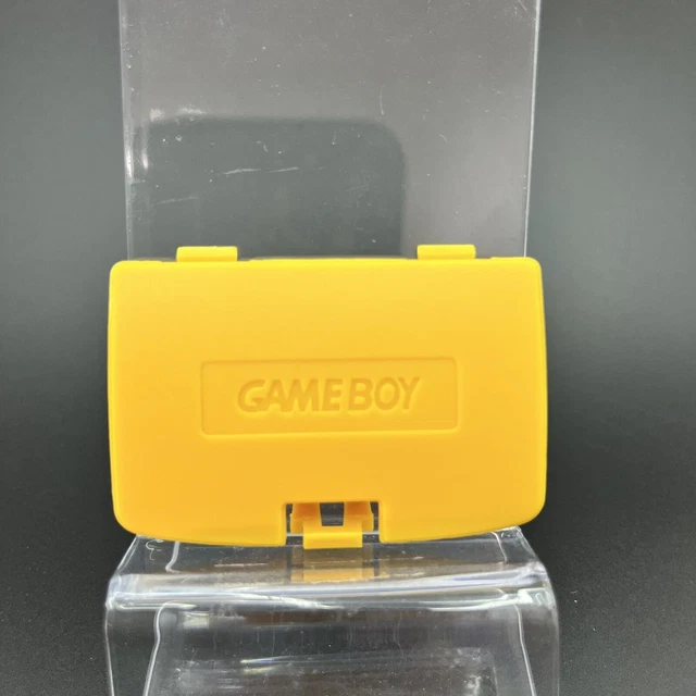 CACHE PILE COUVERCLE Nintendo Gameboy Color Game Boy Cover Jaune Yellow ...