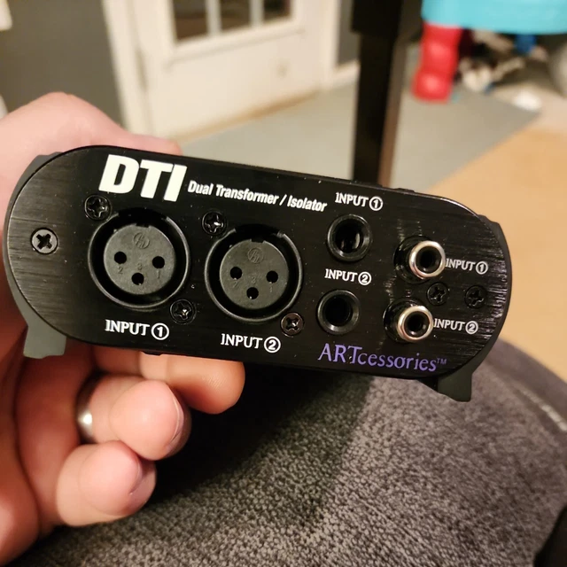 ART DTI HUM Eliminator Dual Transformer/Isolator Passive Audio ...