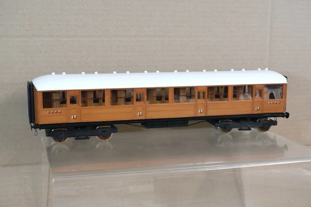 IAN KIRK KIT BUILT O GAUGE LNER TEAK 3rd CLASS CORRIDOR COACH 6345 oi £ ...