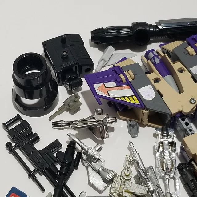 TRANSFORMERS GOBOTS ROBOTECH Robot Figure Part Gun 1980s to 2000's Lot ...