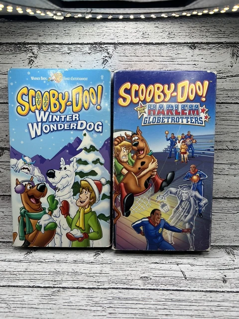 SCOOBY DOO VHS X 2 Winter Wonder dog & Harlem Globetrotters $20.24 ...
