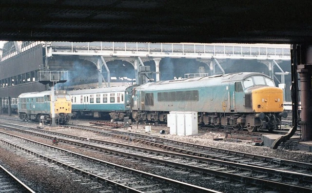ORIGINAL 35MM COLOUR negative of 45033 BR class 45 Peak diesel loco £1. ...