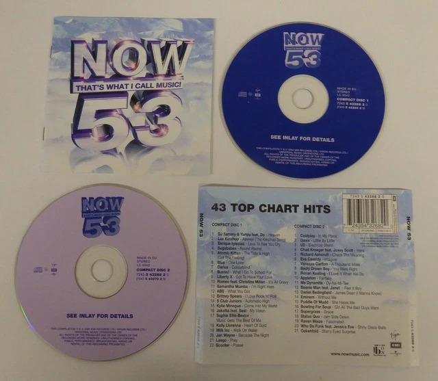 NOW THAT'S WHAT I Call Music! 53 - Cd Album - No Case £2.00 - PicClick UK