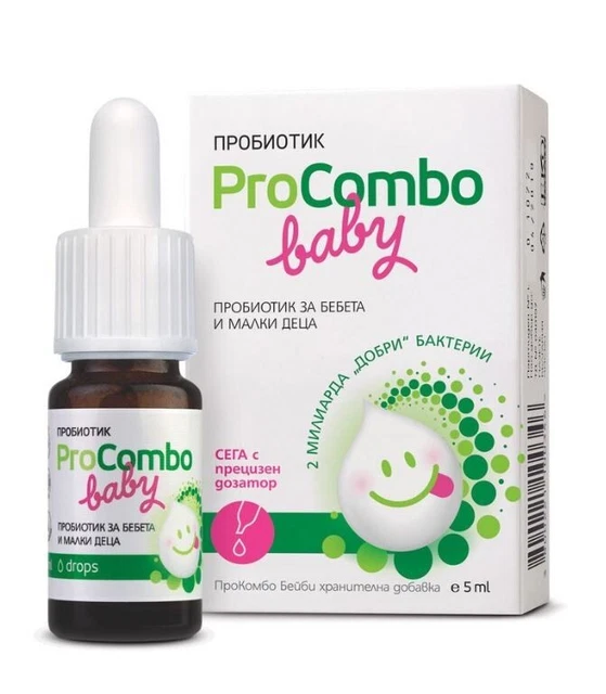 PROCOMBO BABY PROBIOTIC Drops Kids Anti Colic Digestive Support Immune Support £23.39 - PicClick UK