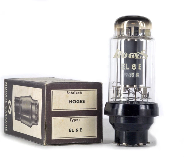EL6E HOGES NOS Tube Röhre Lampe TSF Valve Valvola Valvula 진공관 真空管 电子管 £49.80 - PicClick UK