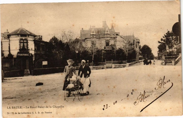 CPA LA BAULE - Le Rond Point de la Chapelle (242294) EUR 7,99 - PicClick FR