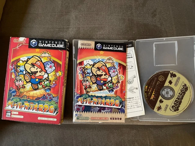 PAPER MARIO THOUSAND Year Door Mario Story RPG Nintendo GameCube ...