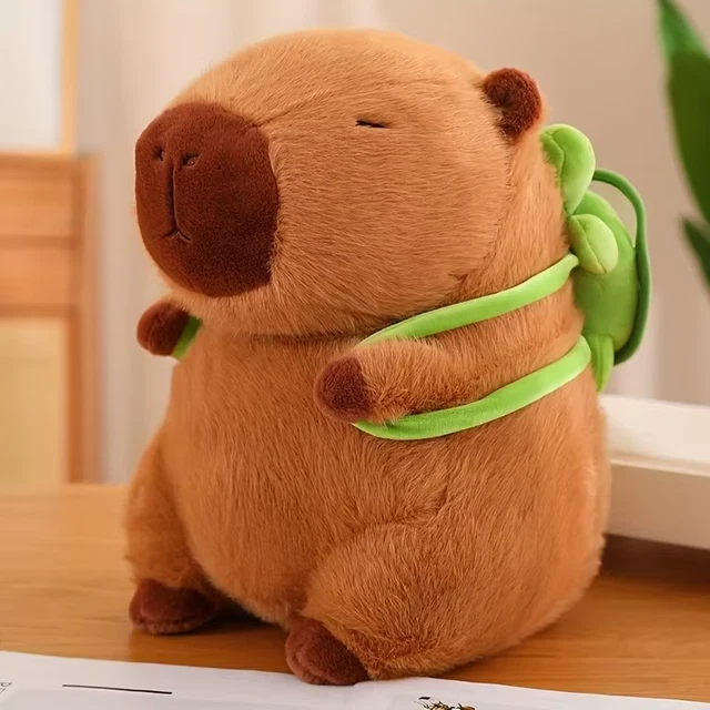 23CM CAPYBARA PLUSH Toy Cartoon Capybara Stuffed Animal Doll Kid Gift £ ...