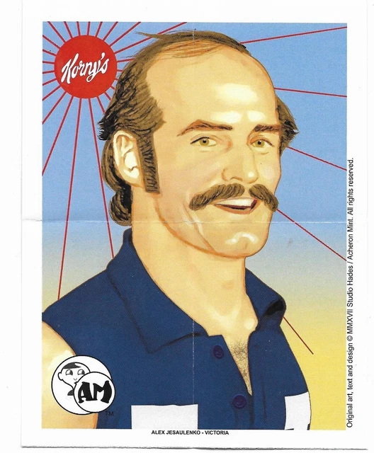 ACHERON MINTS KORNY'S Karnival Footballers Mini POSTER - Alex ...