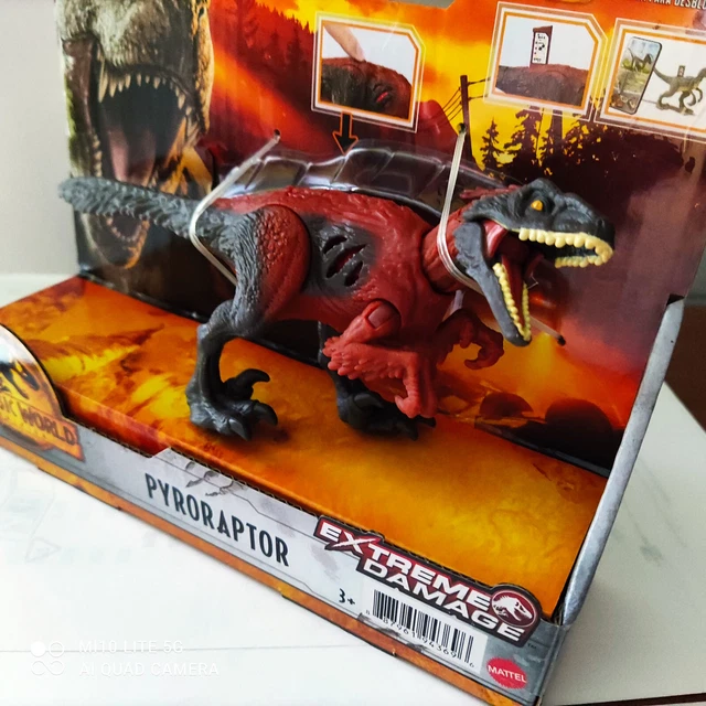 MATTEL JURASSIC WORLD Dominion Pyroraptor Extreme Damage EUR 40,00 ...