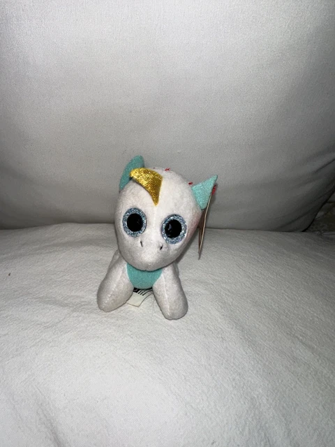 2020 MCDONALDS TY Beanie Boos - Ali White Unicorn - Soft Toy Mini 3.5 ...