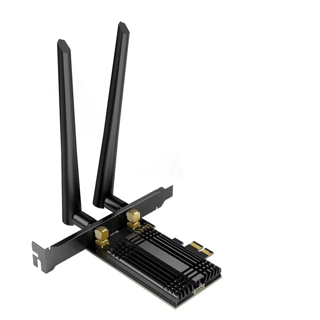 CARTE RÉSEAU SANS Fil WiFi 7 Adaptateur Bluetooth 5.4 PCIE 8774 Mbps Tri-Ba6317 EUR 38,39 ...