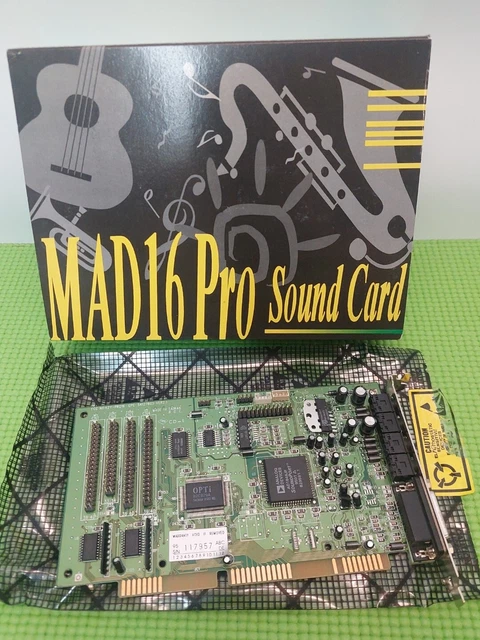VINTAGE MAD 16 Pro K2Y-PRO16 Sound Card 82C929A £8.23 - PicClick UK
