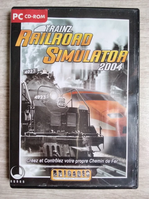 PC TRAINZ RAILROAD simulator 2004 complet version fr etat tbe 2 cd EUR ...