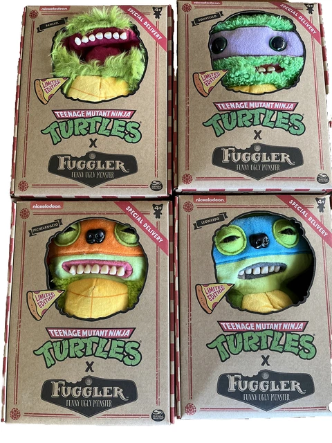 TMNT X FUGGLER Teenage Mutant Ninja Turtles Limited Edition Set Of 4 ...