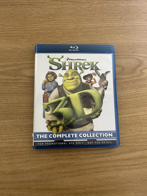 SHREK 3D LA Collection Complète Blu Ray Ensemble De 4 Disques (2010 ...