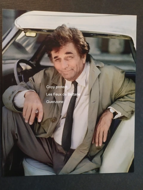 COLUMBO PETER FALK carte photo collection lobby card série télé EUR 8 ...