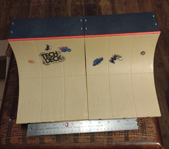 TECH DECK SPINMASTER Fingerboard Skate Park Ramps Lot X 2 $34.56 ...