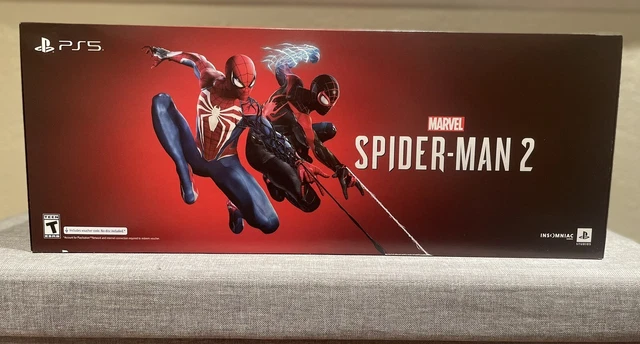 Ps5 Marvels Spider Man 2 Collectors Edition Video Game Bundle Ready