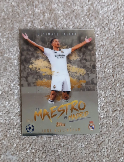 TOPPS MATCH ATTAX Jude Bellingham El Maestro De Madrid Mint Condition £ ...