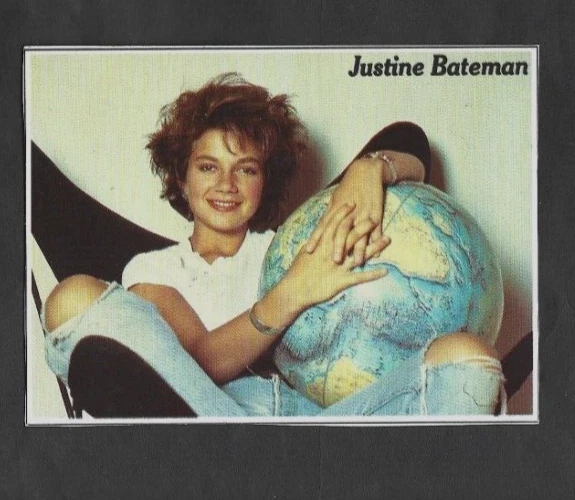 LARGE 1986 DUTCH JUSTINE BATEMAN TV Star Card £4.64 - PicClick UK