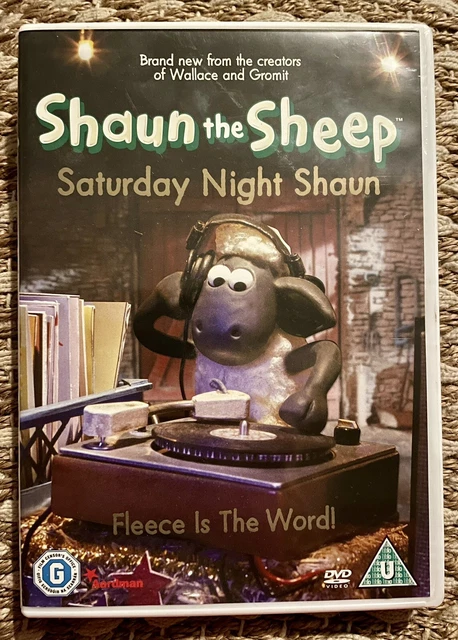 SHAUN THE SHEEP DVD Saturday Night Shaun Fleece Is The Word Children's ...