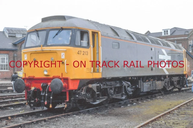 UK RAILWAY PHOTOGRAPH Of Class 47 47213. Rm47-385 £1.70 - PicClick UK