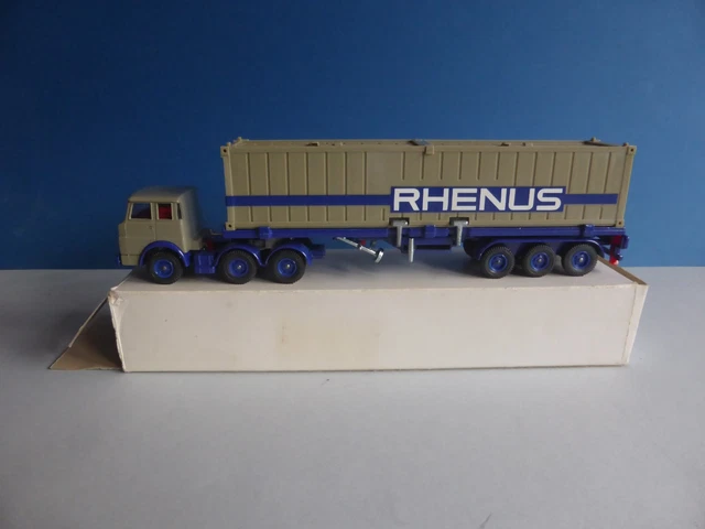 SIKU MODELL: HANOMAG-HENSCHEL Container-Transporter " RHENUS ...