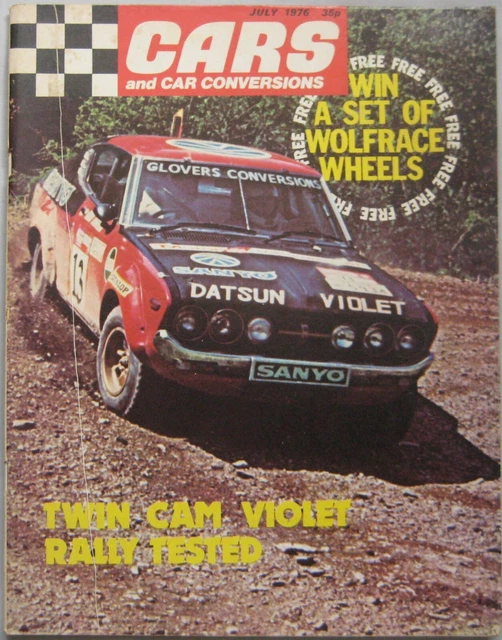 CARS & CAR Conversions magazine July 1976 featuring Clan kit car £6.99 ...
