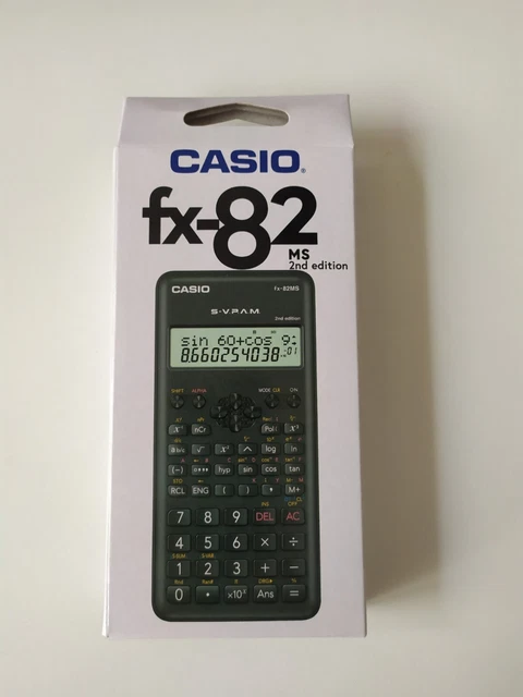 CASIO FX82MS ADVANCED Scientific Calculator for A-Level & Gcse's -2 ...