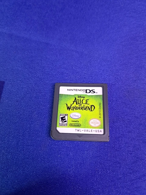 ALICE IN WONDERLAND Nintendo DS Disney Game Cart Only (tested, Working ...