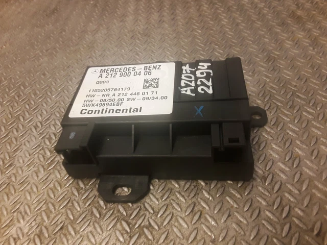 MERCEDES W212 ESSENCE Pompe Contrôle Module pour Classe E W207 Diesel ...